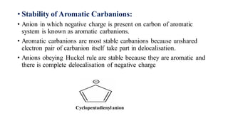 Carbocations and carbanions | PDF