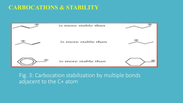 Carbocations and Their Stability | PPTX | Chemistry | Science
