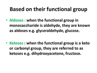 Carbohyadrates | PPTX