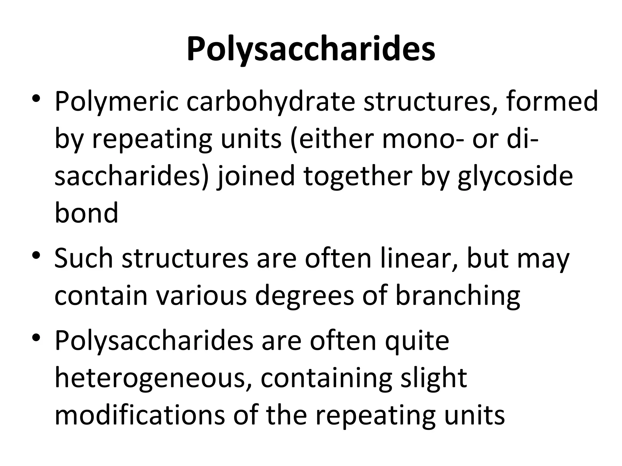 Carbohydrate 1 --Sir Khalid (Biochem) | PPT