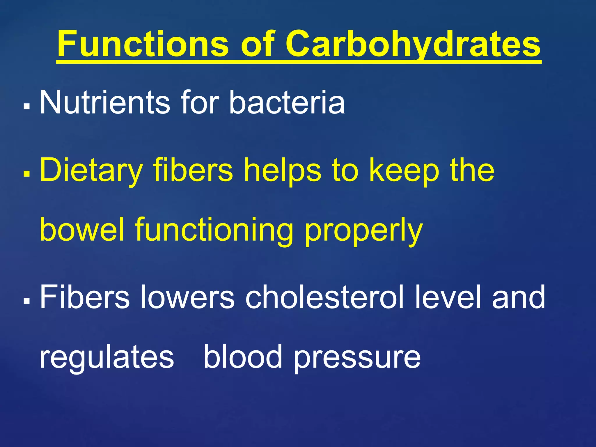 Carbohydrate ,types and importance | PPTX