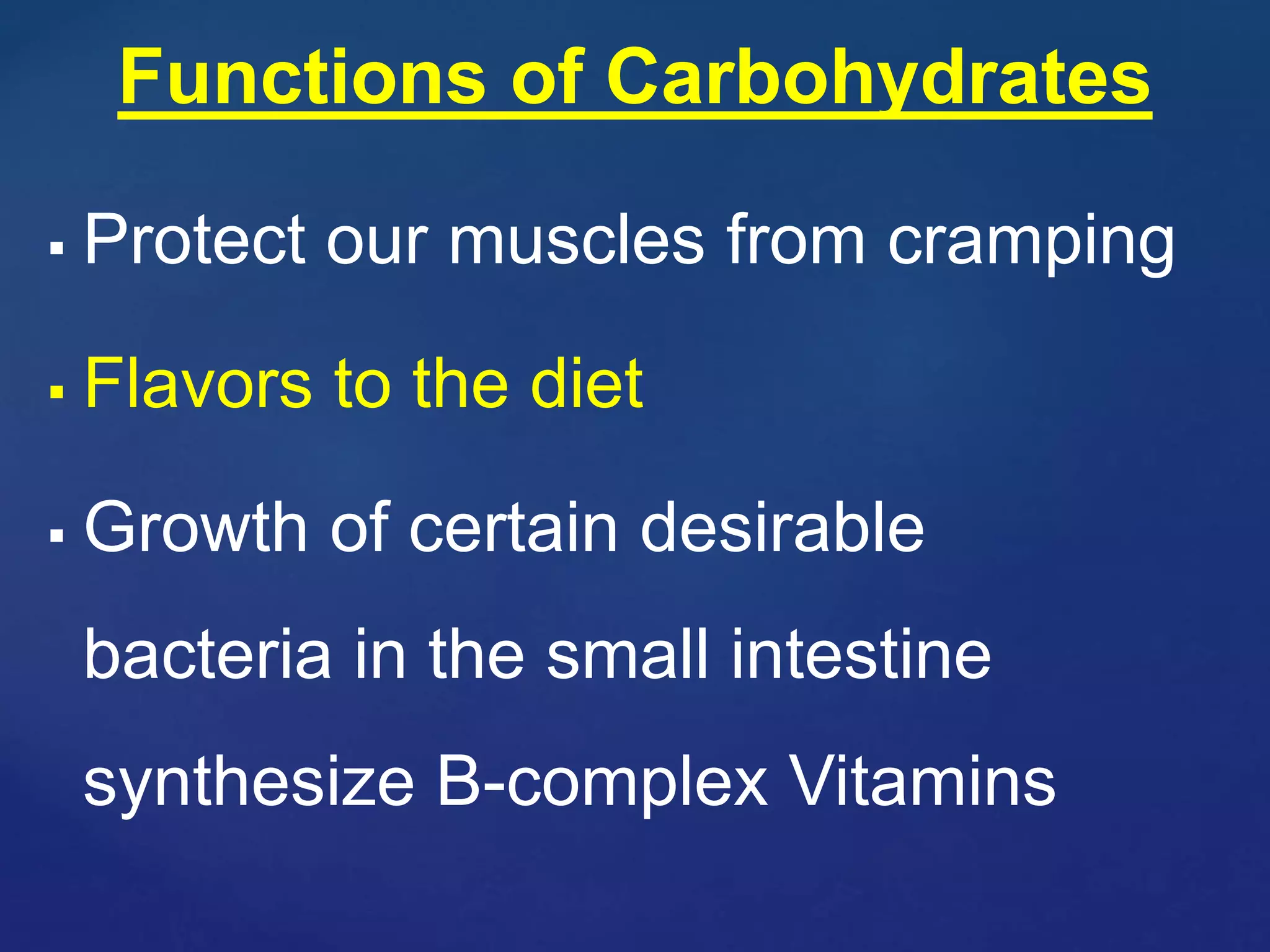 Carbohydrate ,types and importance | PPTX