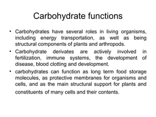 Carbohydrates | PPT