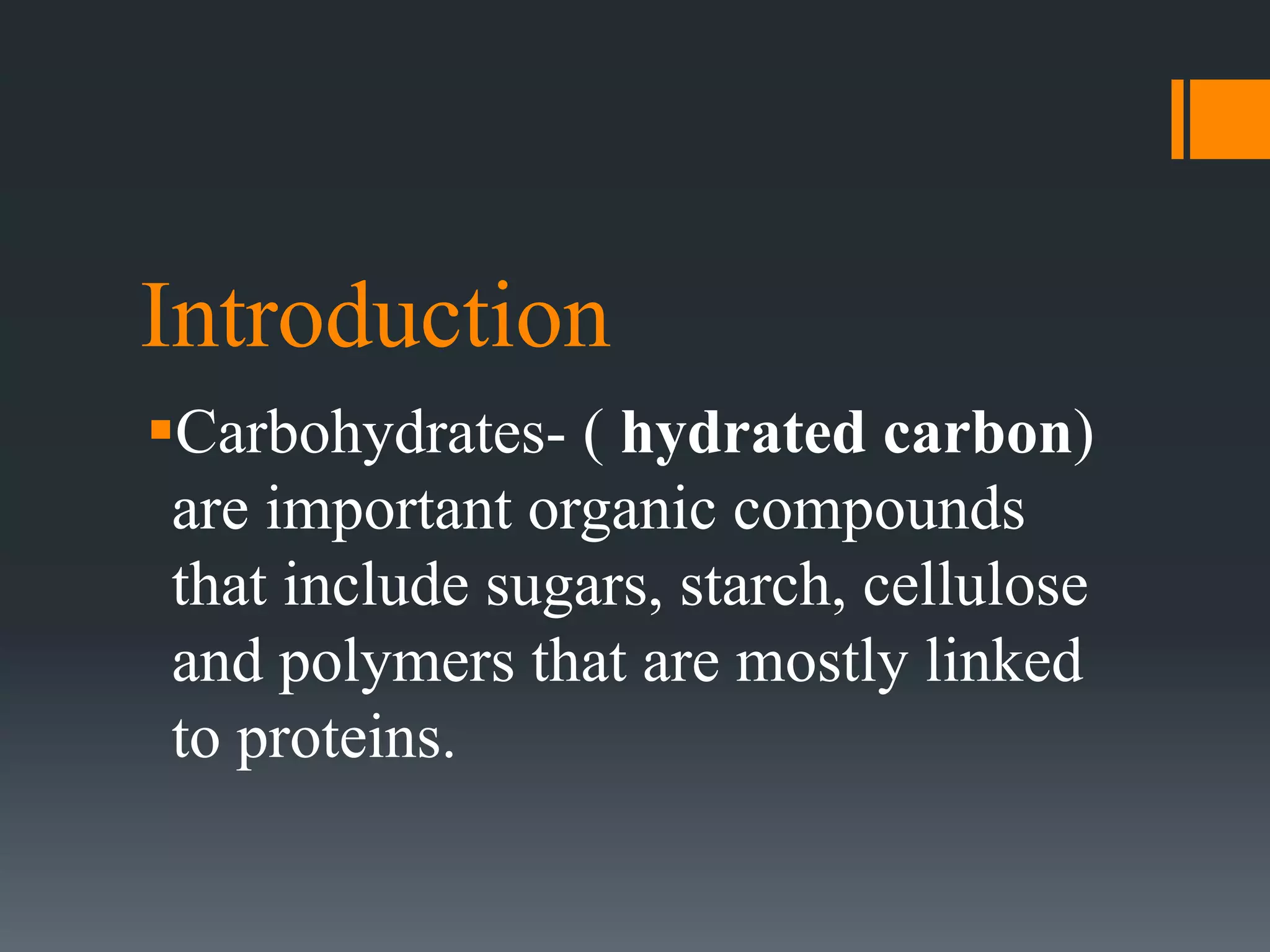 Carbohydrate | PPTX