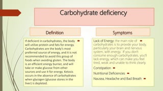 Carbohydrate | PPTX