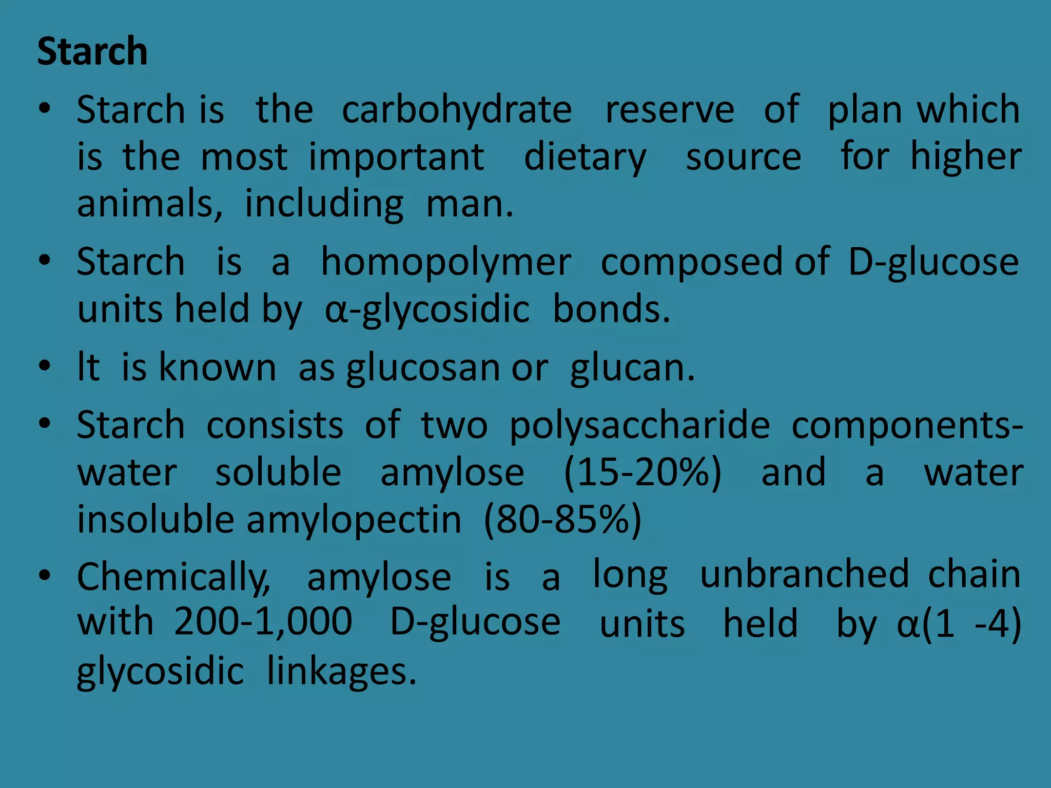 Carbohydrate | PPTX