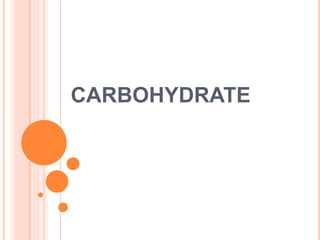 CARBOHYDRATE.pptx | Chemistry | Science