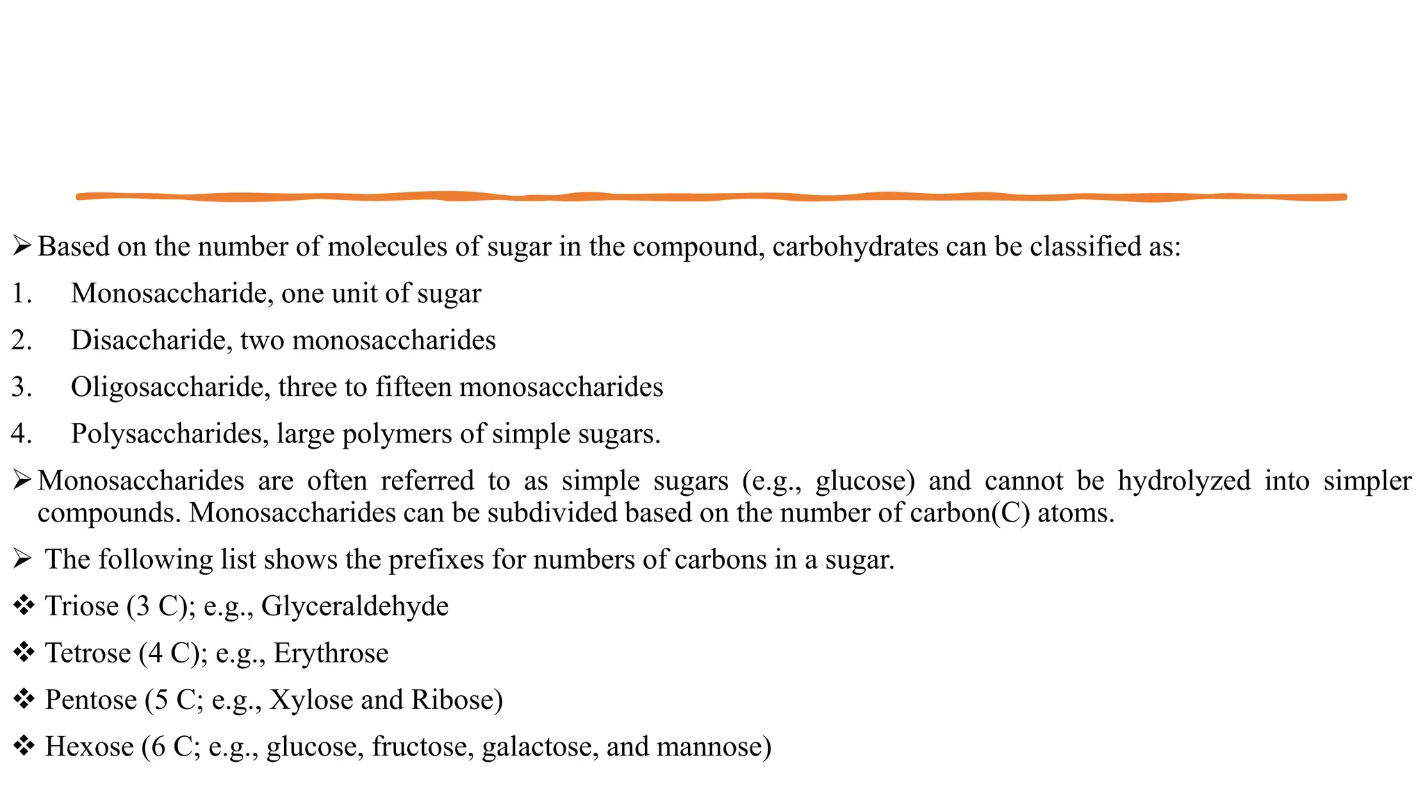 Carbohydrate Introduction, Classification, Function and Deficiency ...