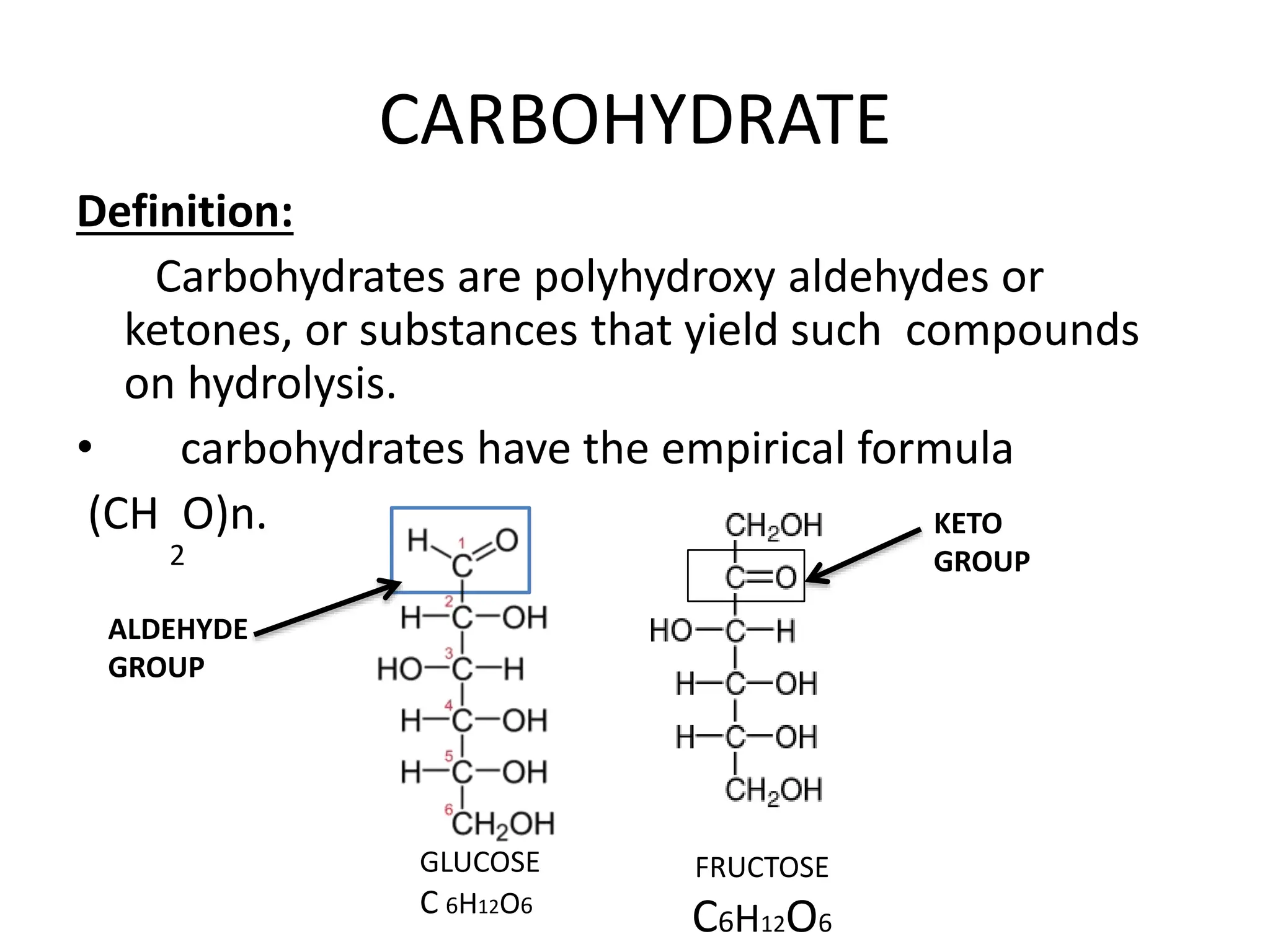 FOOD BIOCHEMISTRY OF CARBOHYDRATE.pptx | Chemistry | Science