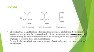 carbohydrate , glucose, fructose and it's application of these ...