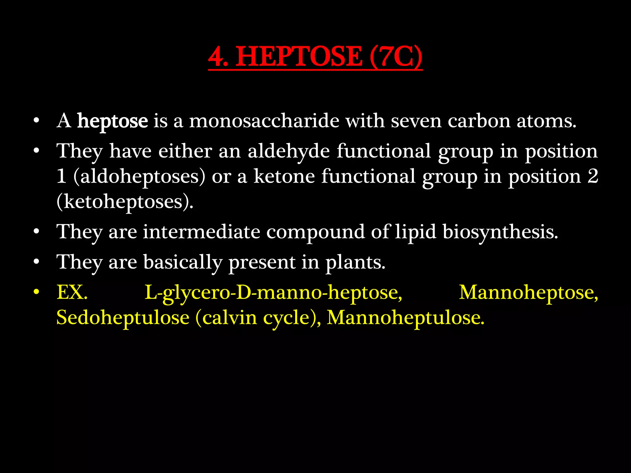 Carbohydrate property, classification and function | PPTX