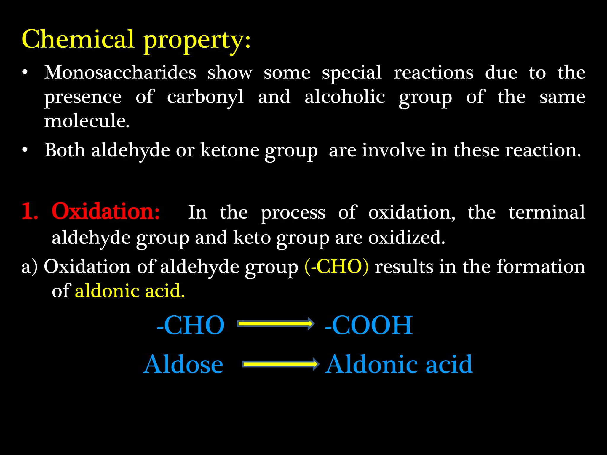 Carbohydrate property, classification and function | PPTX