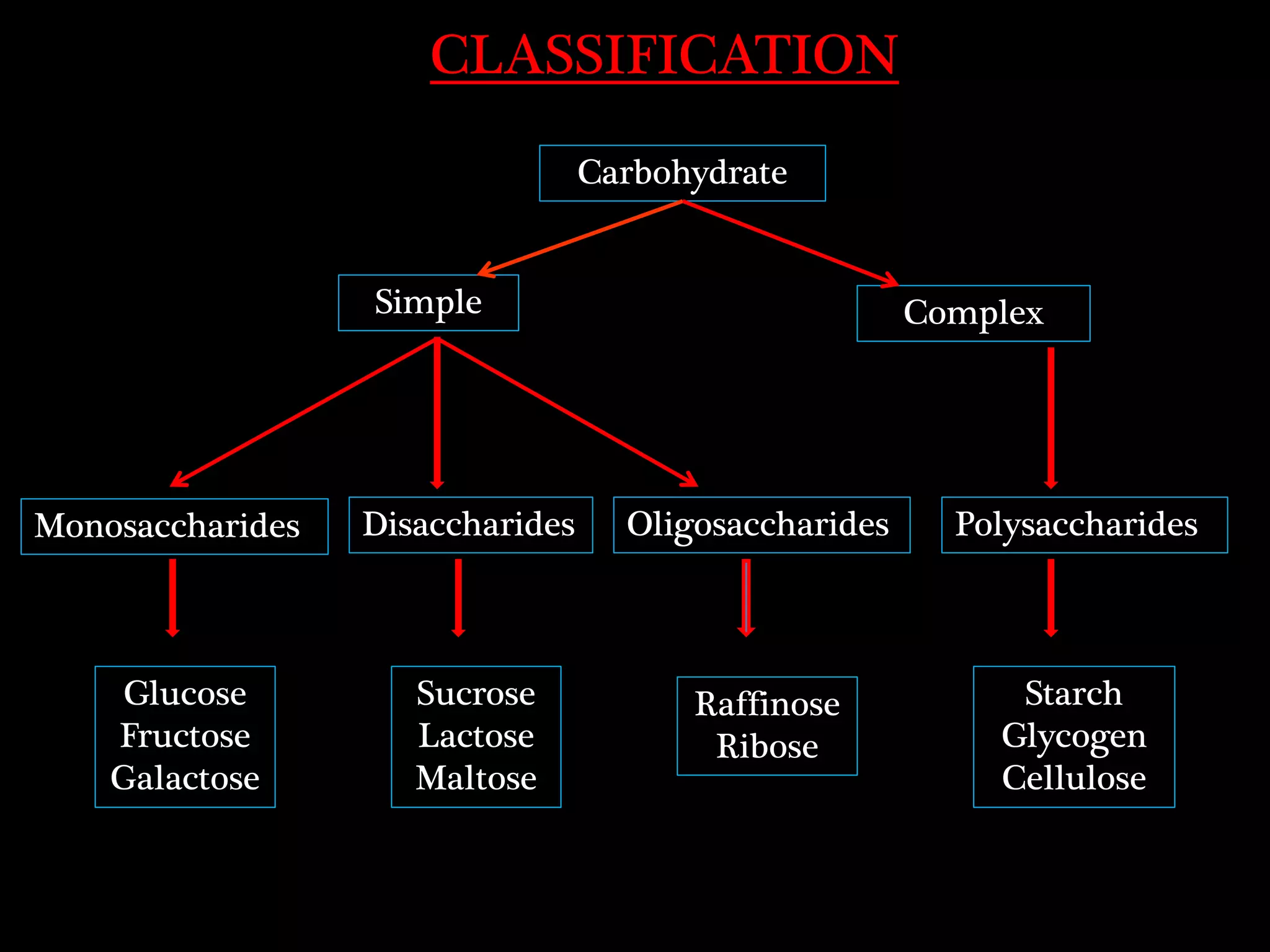 Carbohydrate property, classification and function | PPTX