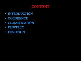 Carbohydrate property, classification and function | PPT