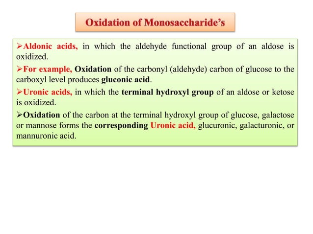 Carbohydrate 01 | PPTX