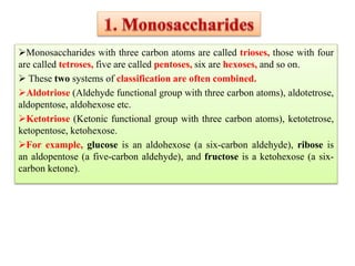 Carbohydrate 01 | PPTX
