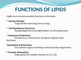 Carbohydrate and lipids mehran University.pptx