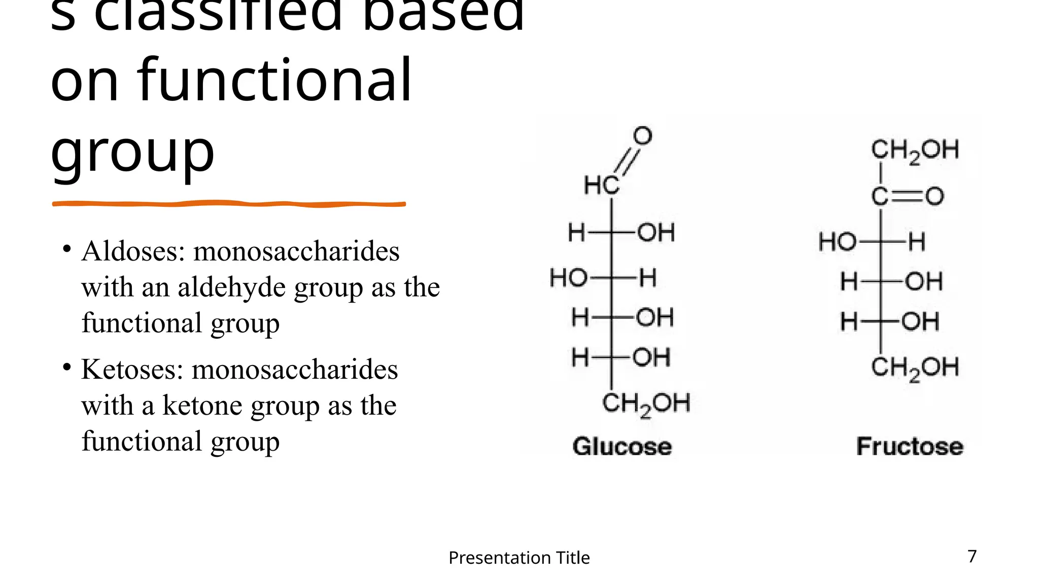 Carbohydrate Chemistry it's classification | PPTX