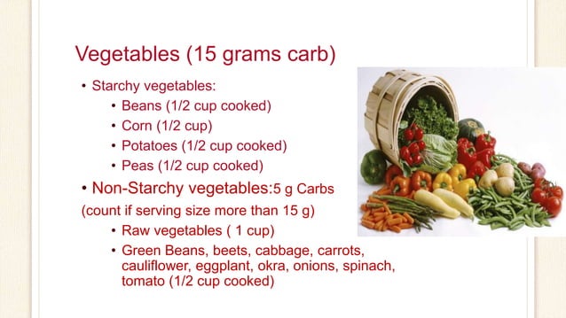 Clinical approach Carbohydrate Counting.pptx | Endocrine and Metabolic Diseases | Diseases and ...