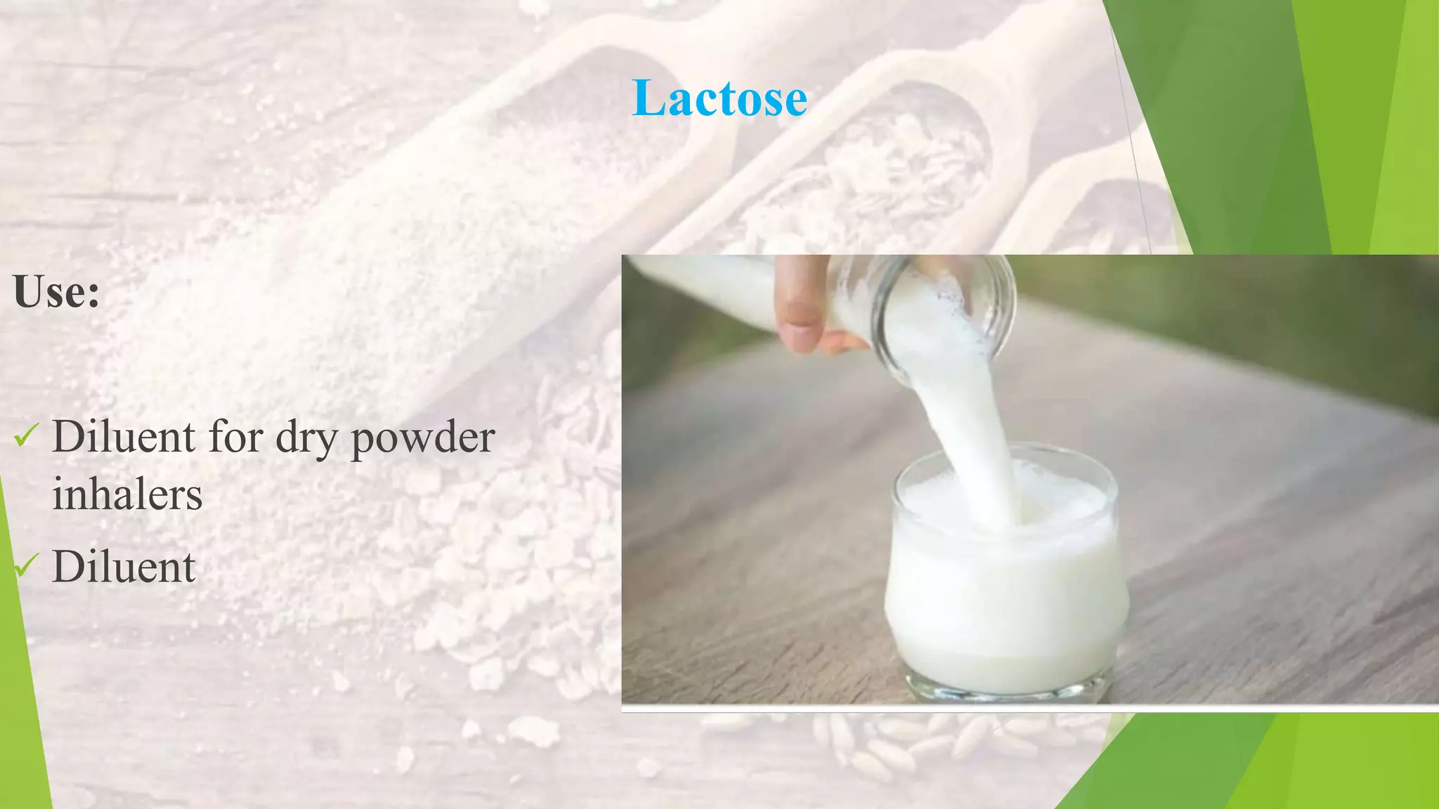 Carbohydrate derivatives as pharmaceutical excipients | PPTX