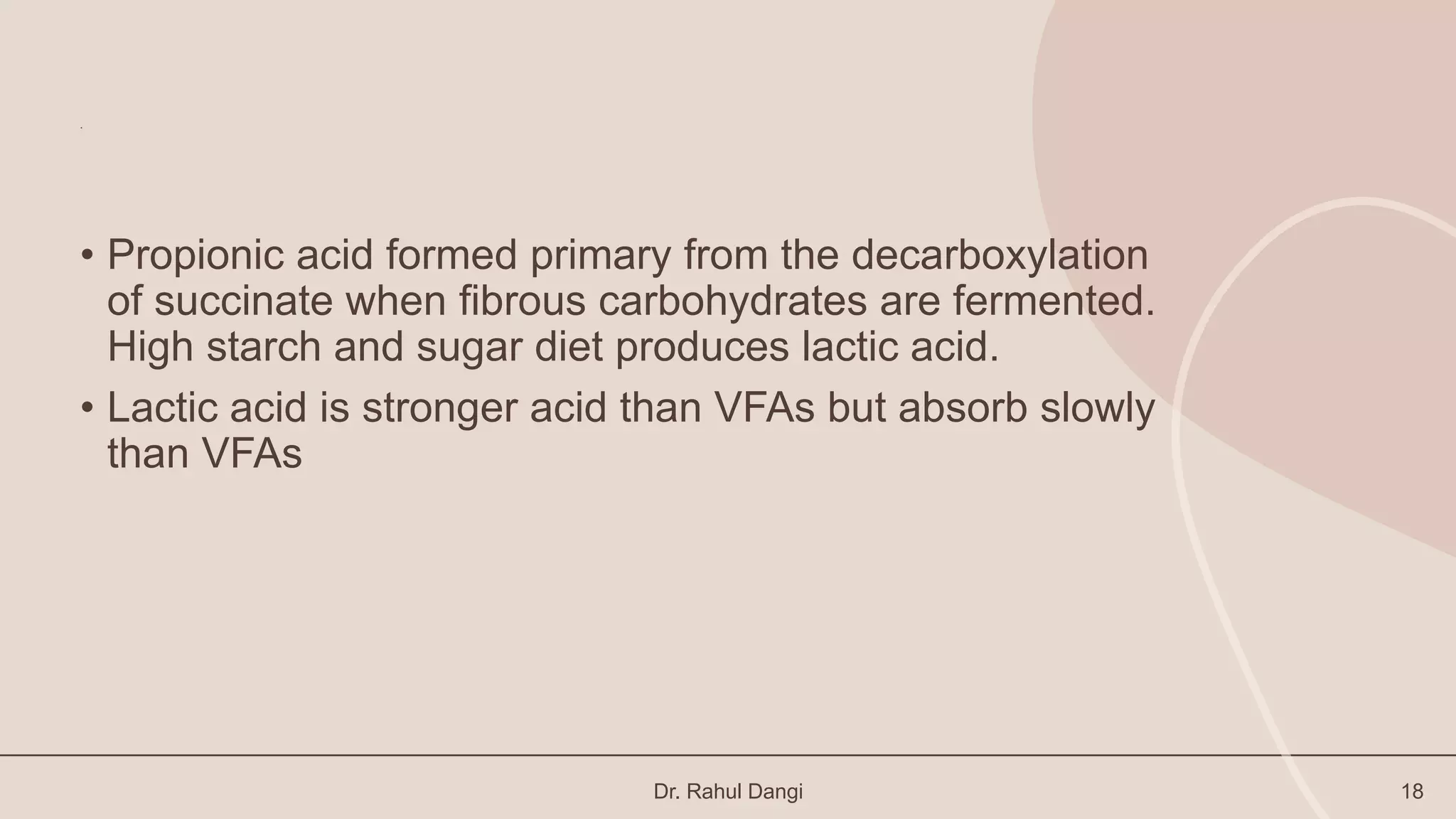 Carbohydrate digestion and metabolism in Ruminants Carbohydrate ...