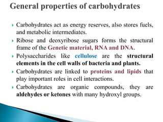Dr. Saraswathi_Assistant Professor_Kristu Jayanti CollegeCarbohydrated ...