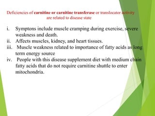 Carbohydrate & lipid (biochemistry) | PPTX