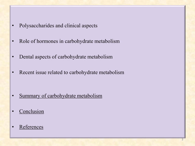 Carbohydrate metabolism cs | PPT