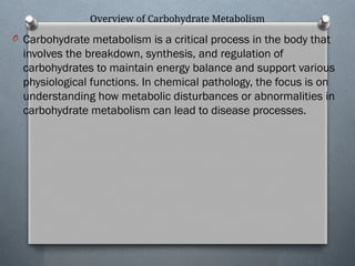 CARBOHYDRATE METABOLISM AND DIABETES CHEMICAL PATHOLOGY[1].pptx