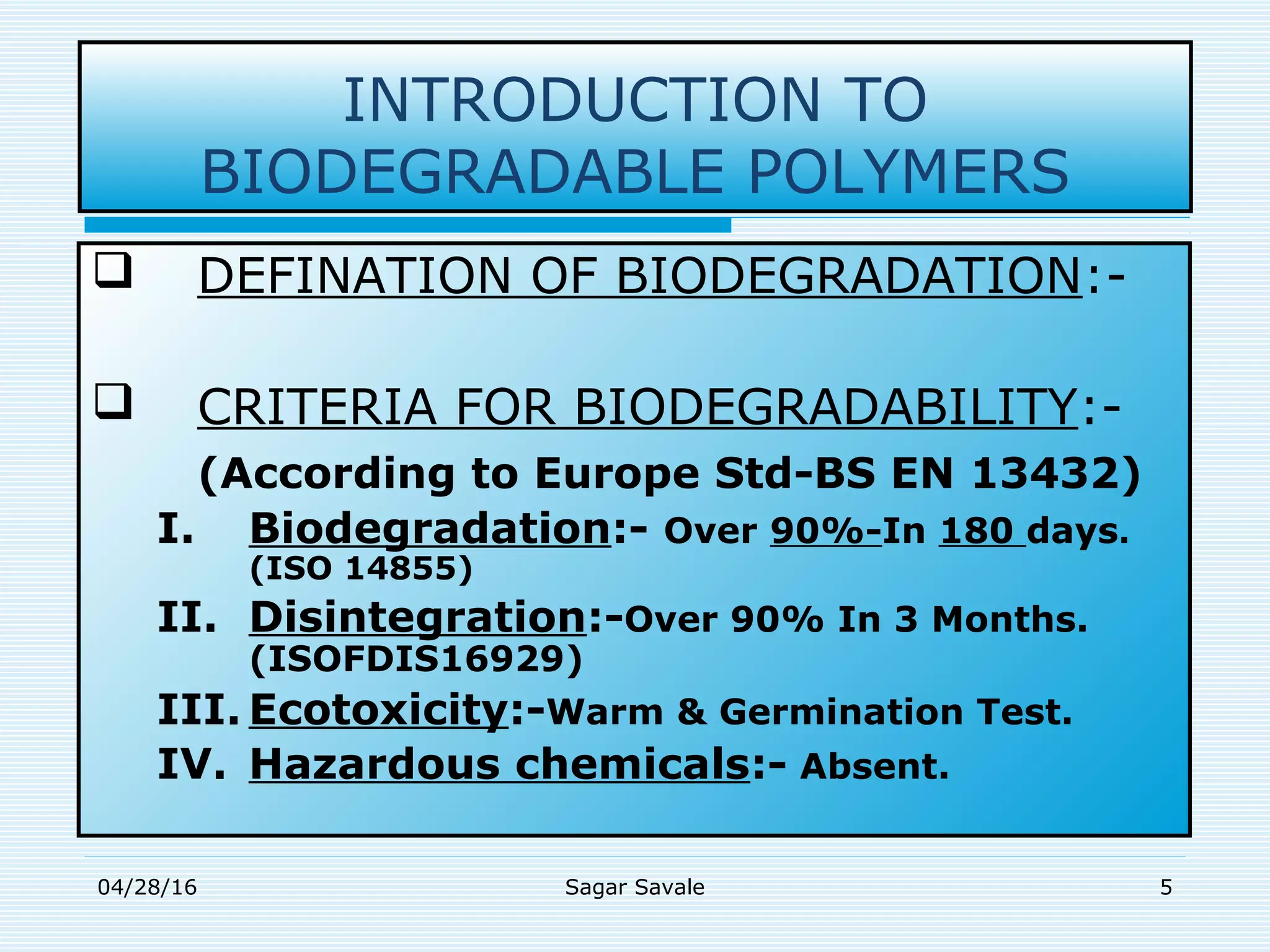 Carbohydrate polymers | PPT