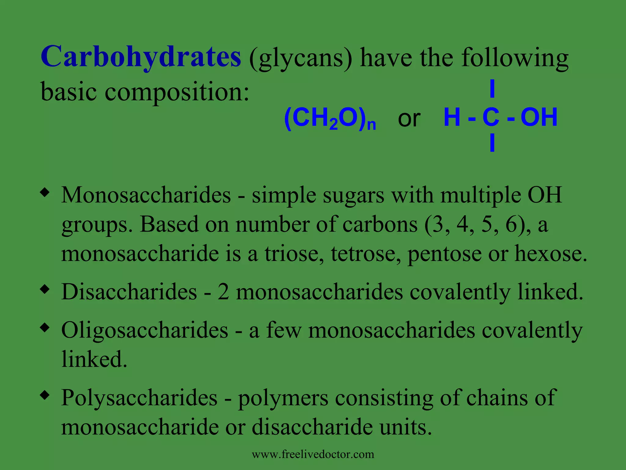 Carbohydrates | PPT