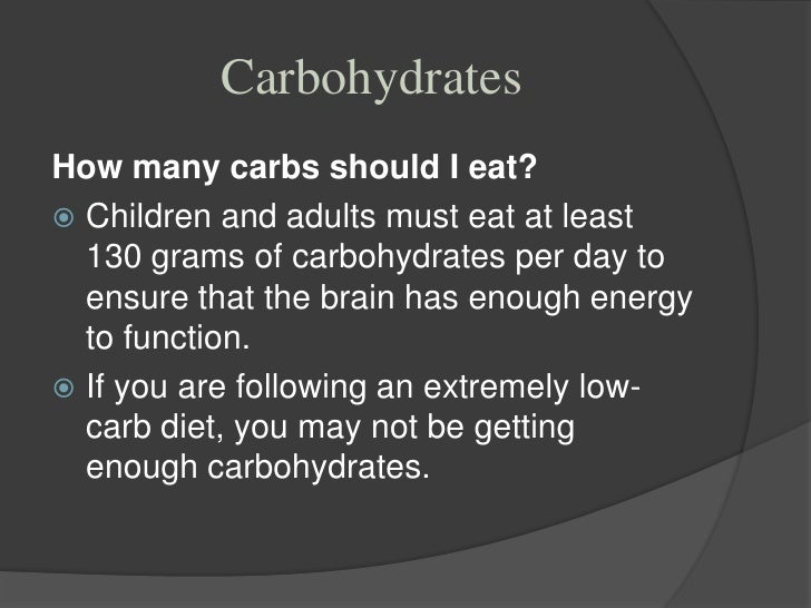130 Gram Carb Diet - delightinter