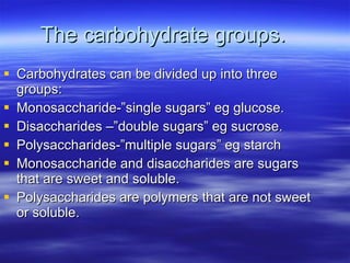 Carbohydrates | PPT