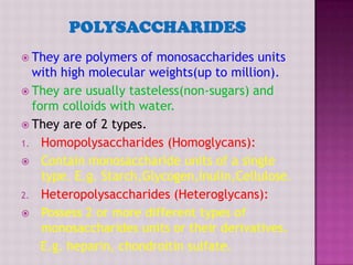 Carbohydrates-part 1 | PPT