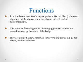 Carbohydrates | PPT