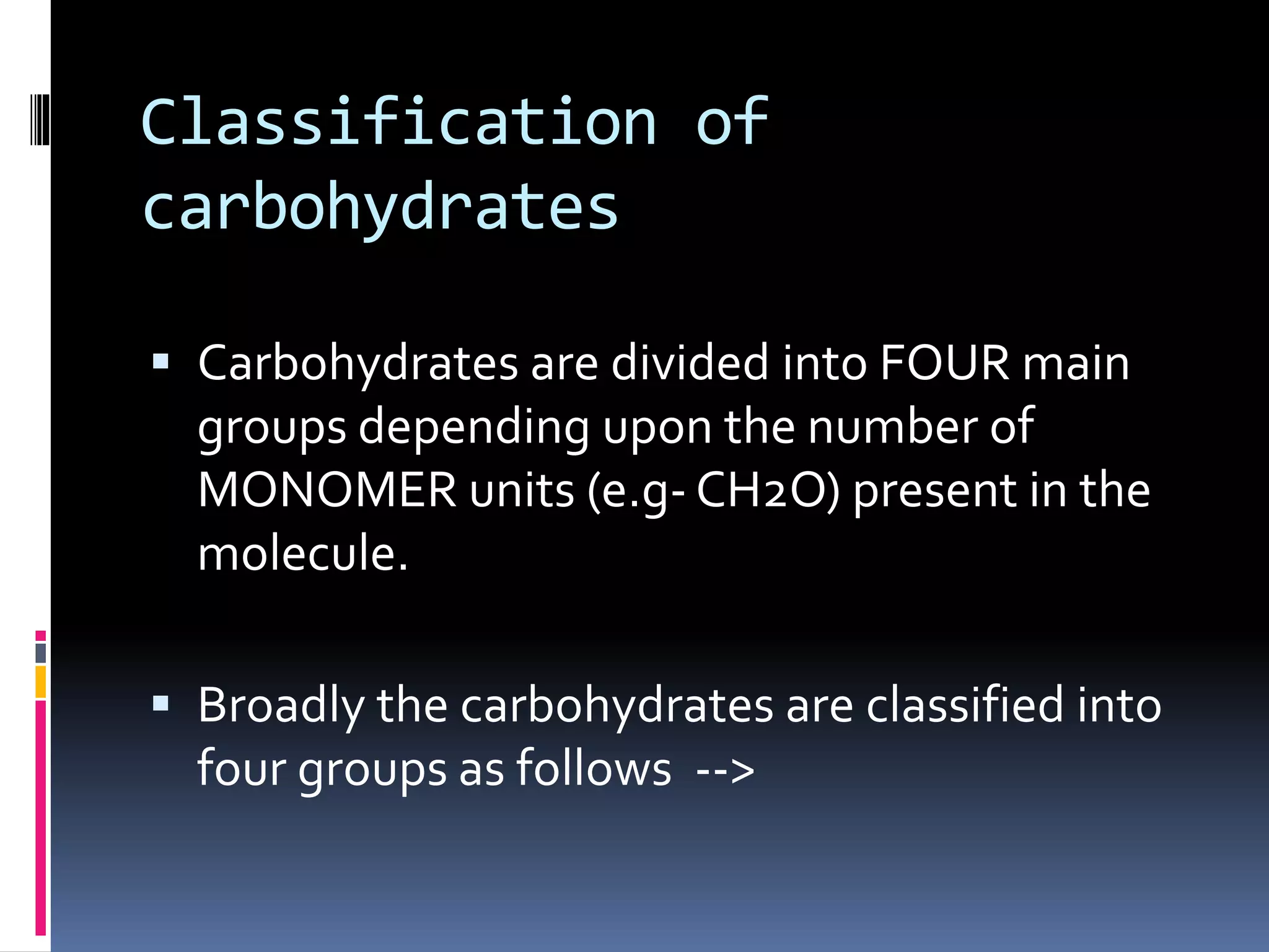 Carbohydrates | PPTX