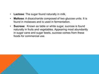 Carbohydrates | PPTX