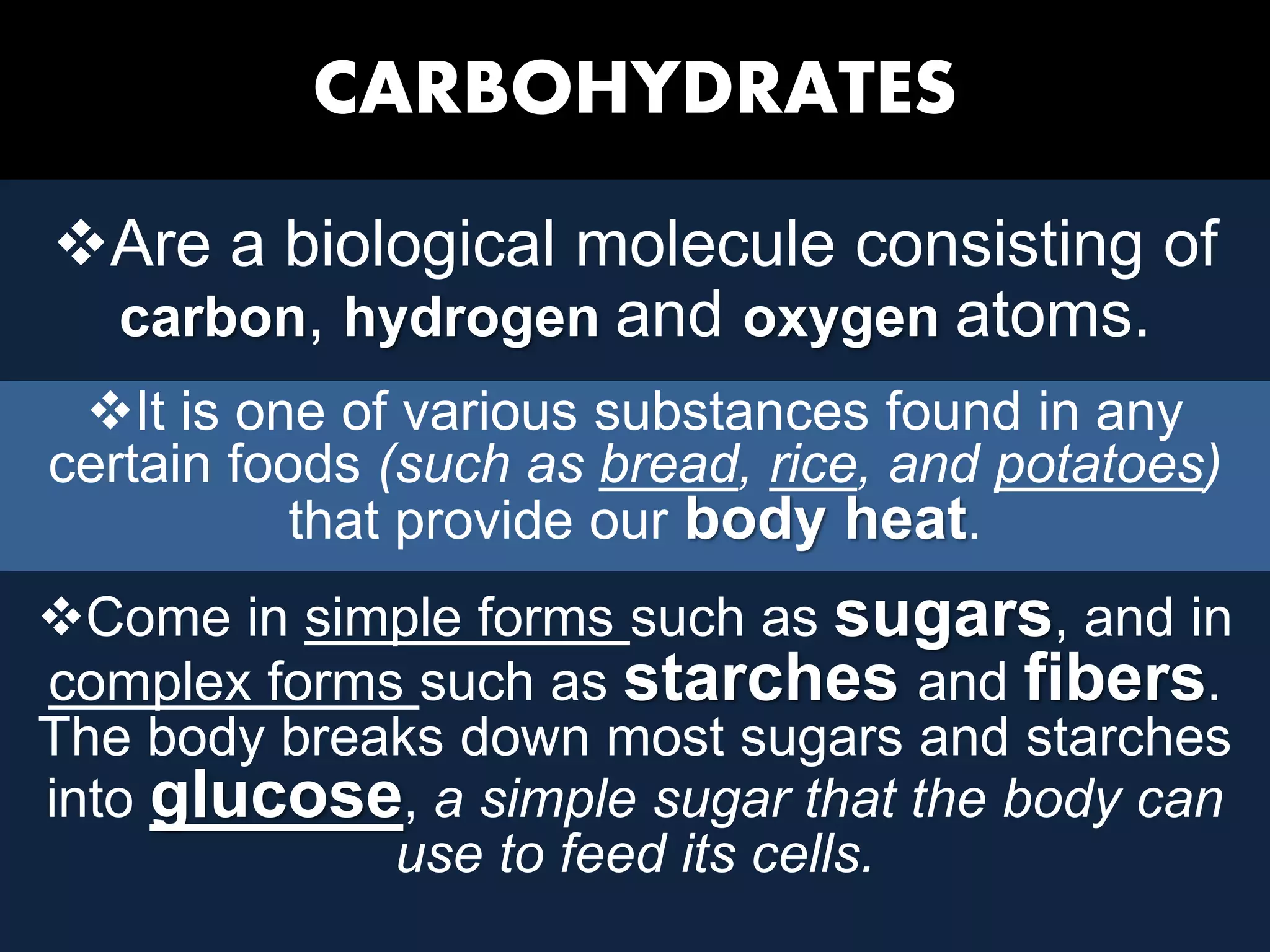 Carbohydrates | PPTX