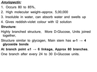 Carbohydrates and its types | PPTX