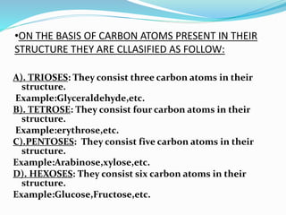 Carbohydrates | PPTX | Chemistry | Science