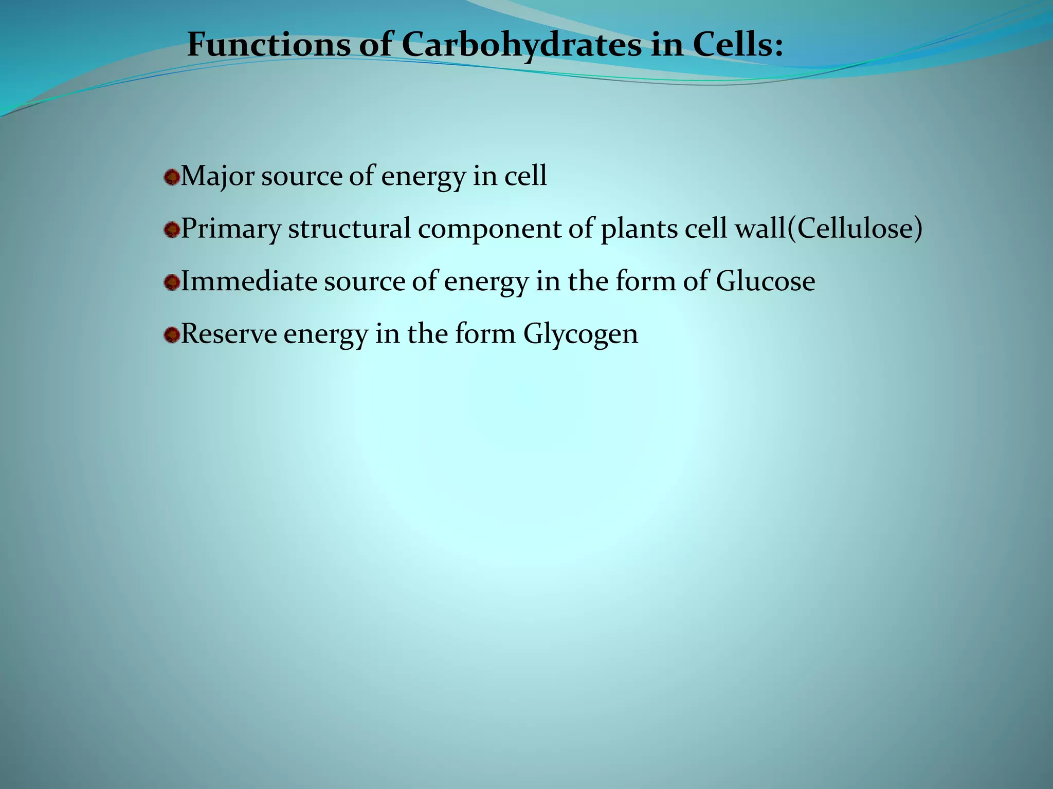 Carbohydrates | PPTX