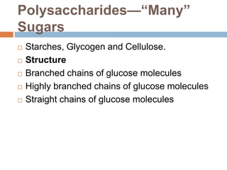Carbohydrates | PPTX