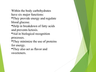 Carbohydrates | PPT