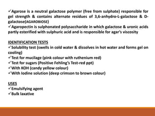 Carbohydrates (B PHARM-4TH SEM) | PPTX