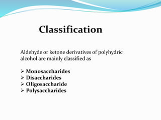 Carbohydrates | PPTX