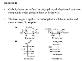 Carbohydrates | PPTX