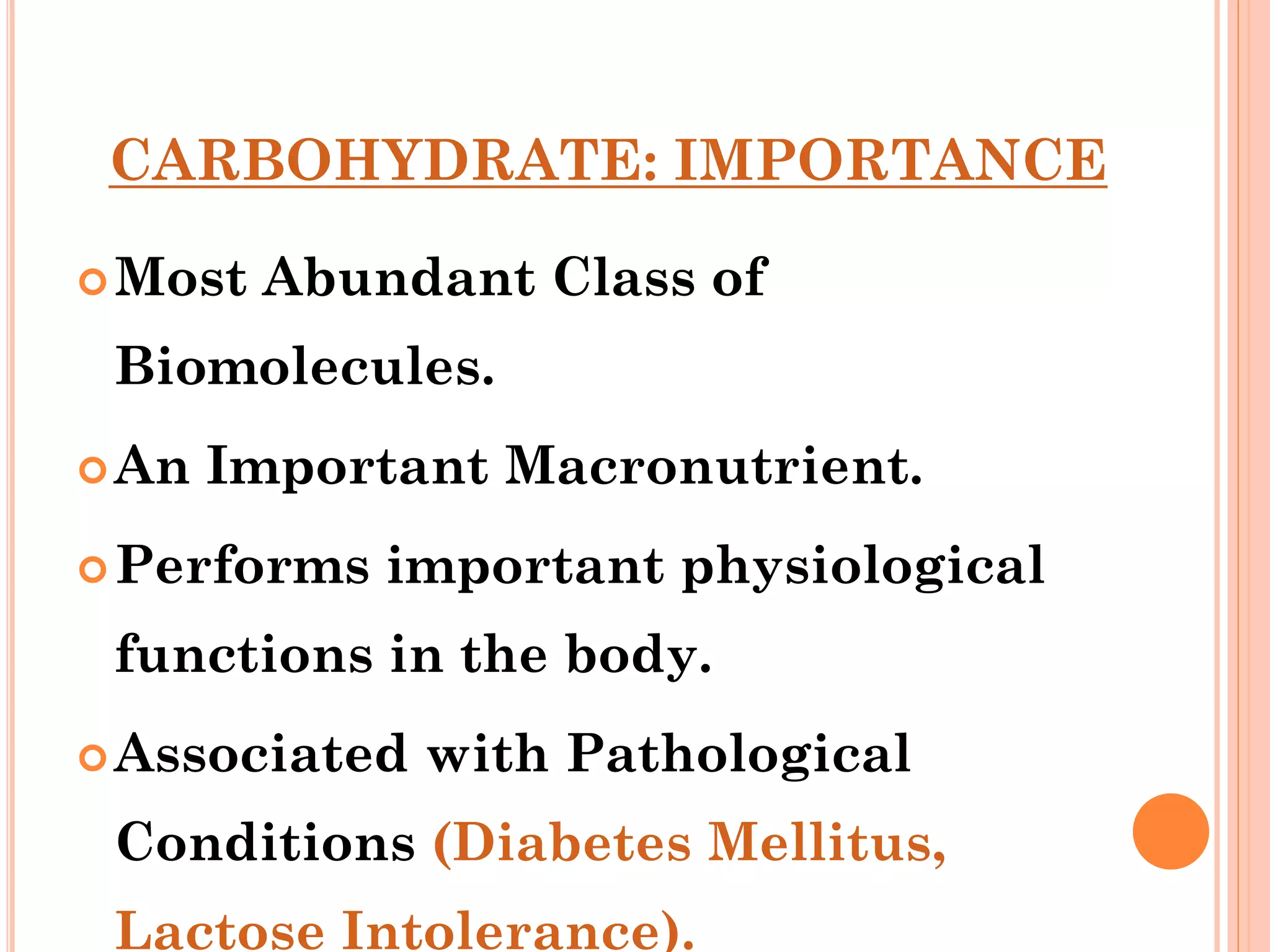 Carbohydrates as biomolecules | PDF