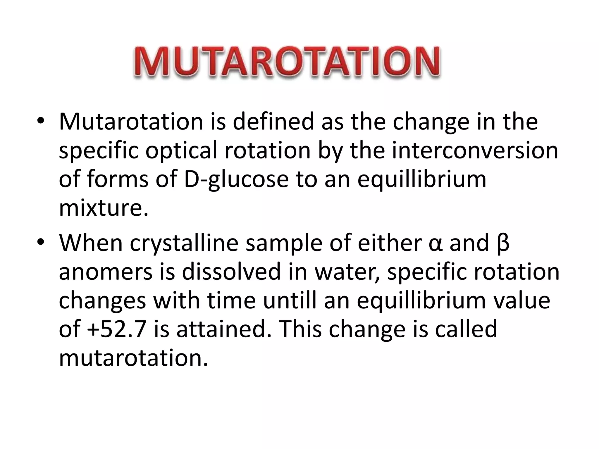 Chemistry of Carbohydrates | PPTX