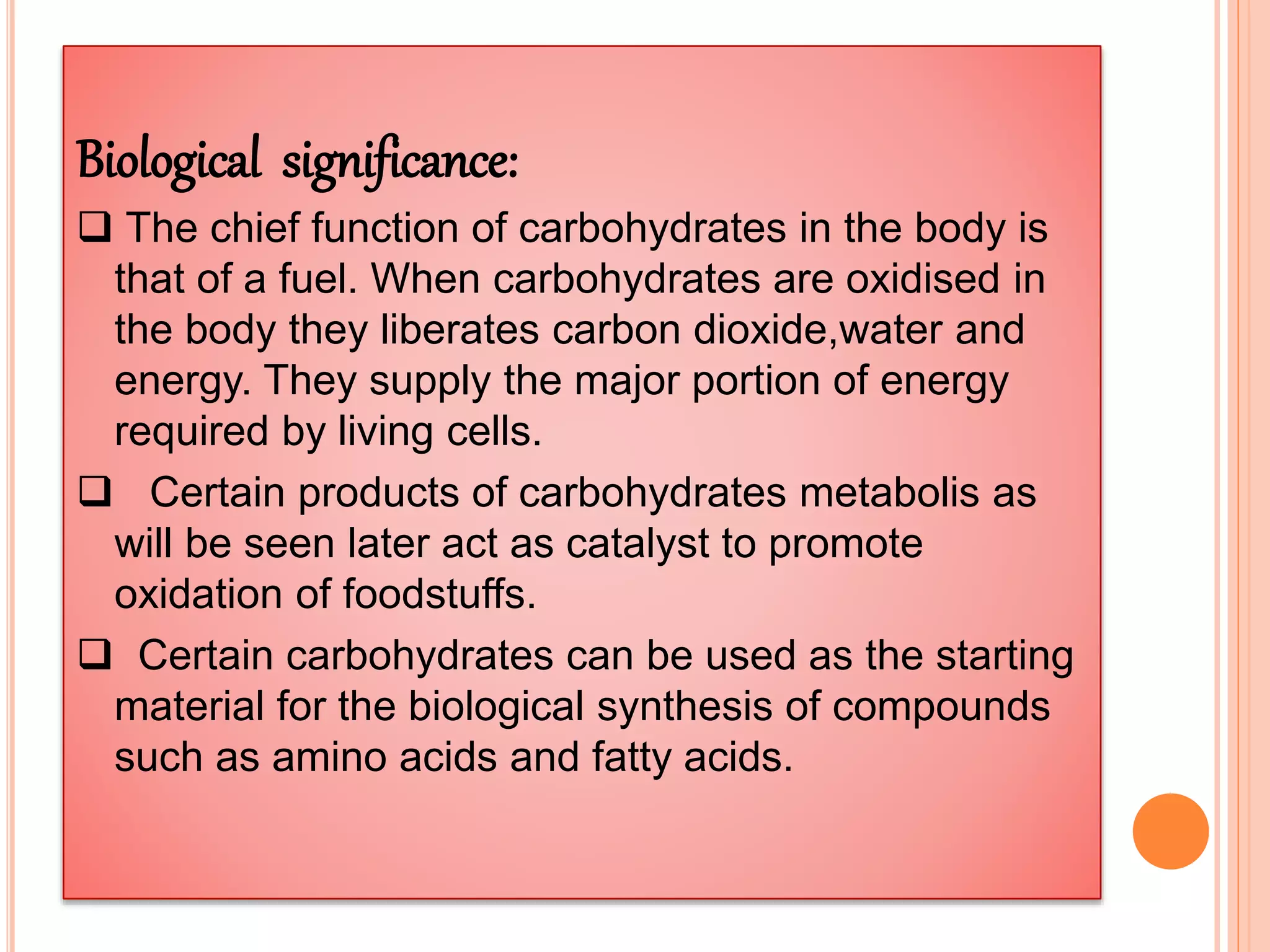Carbohydrates | PPTX