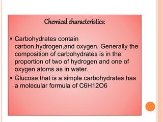 Carbohydrates | PPTX